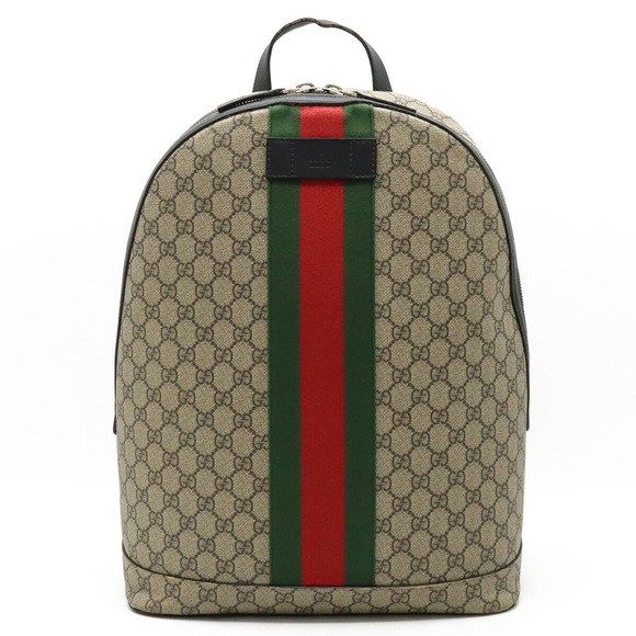 Gucci | Bags | Gucci Gucci Web Gg Supreme Sherry Line Backpack Rucksack ...